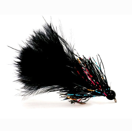 STRAGGLE LURE BLACK MOSAIC — Fly Life Company