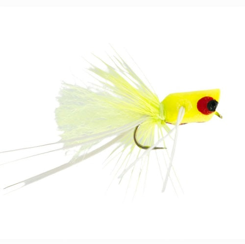 MICRO POPPER - CHARTREUSE — Fly Life Company