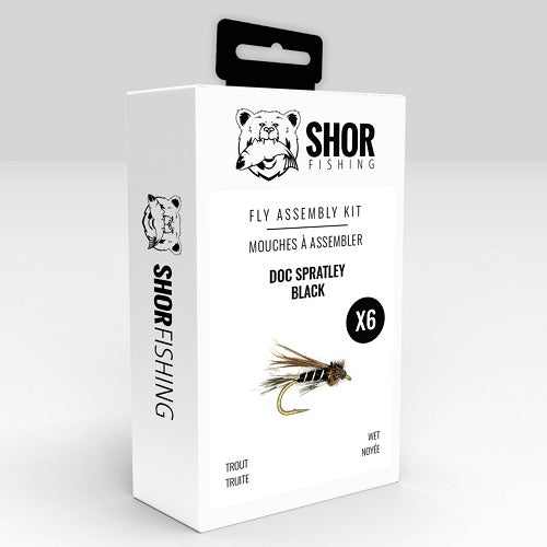 SHOR - DOC SPRATLEY (BLACK) ASSEMBLY KIT — Fly Life Company